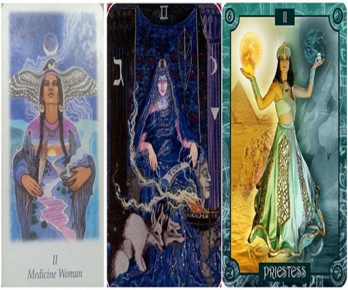 Как гадать монахиня Таро 2 старший аркан Верховная Жрица в Таро зна Заговоры молитвы