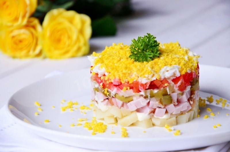 ТОП 5+ БЛЮД КАРТОШКА С ВЕТЧИНОЙ И НЕ ТОЛЬКО САЛАТЫ ЗДРАВСТВУЙТЕ, МОИ ...