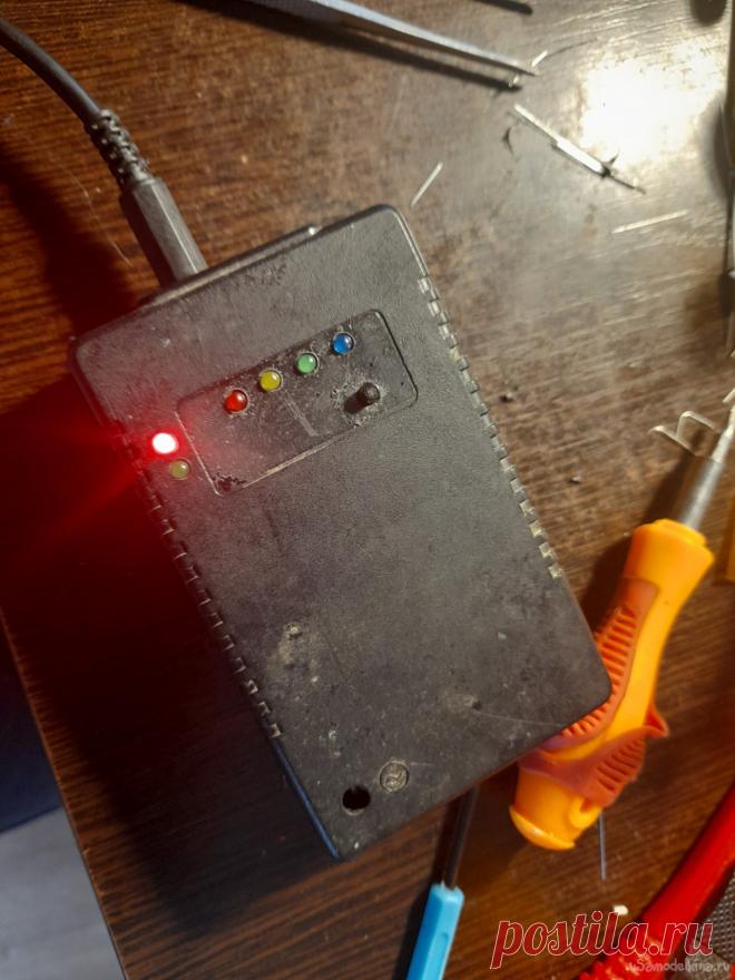 Простой повербанк Всем привет. Год назад делал бабушке повербанк из т ...