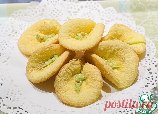 Бисквитное печенье с фисташковым кремом Предлагаю очень вкусное неж