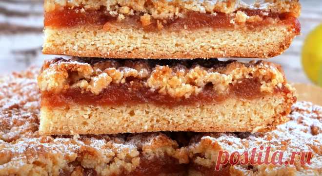 Тертый пирог родом из детства. Самый удачный пирог с вареньем на марга ...